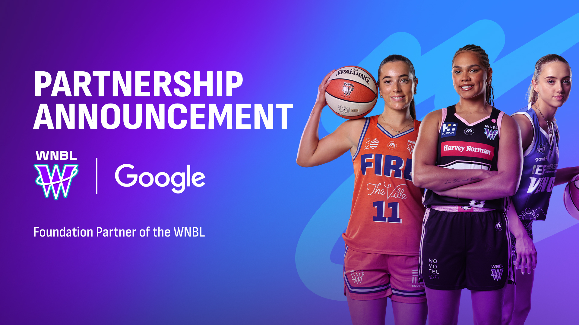 Google and YouTube join forces with WNBL